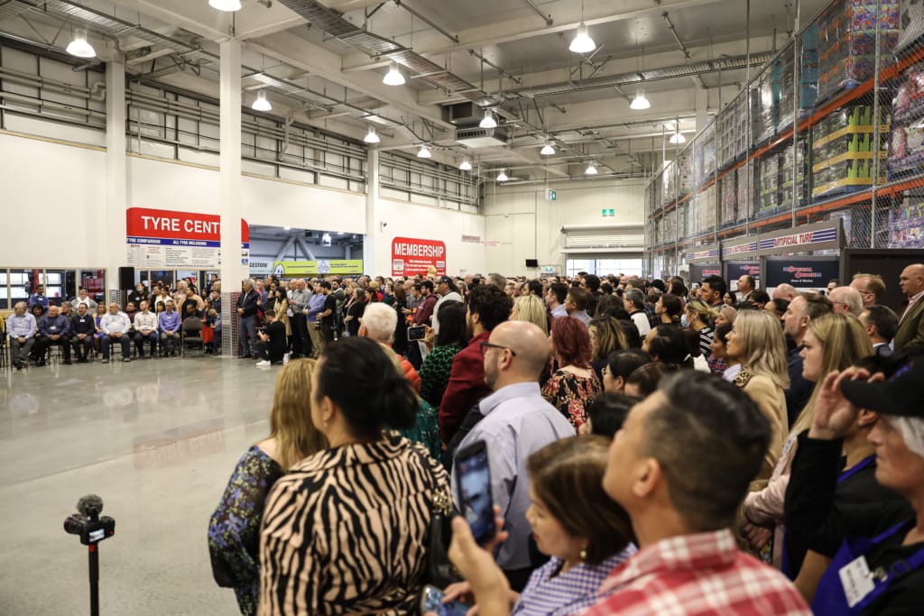 Costco’s first New Zealand warehouse and fuel station.